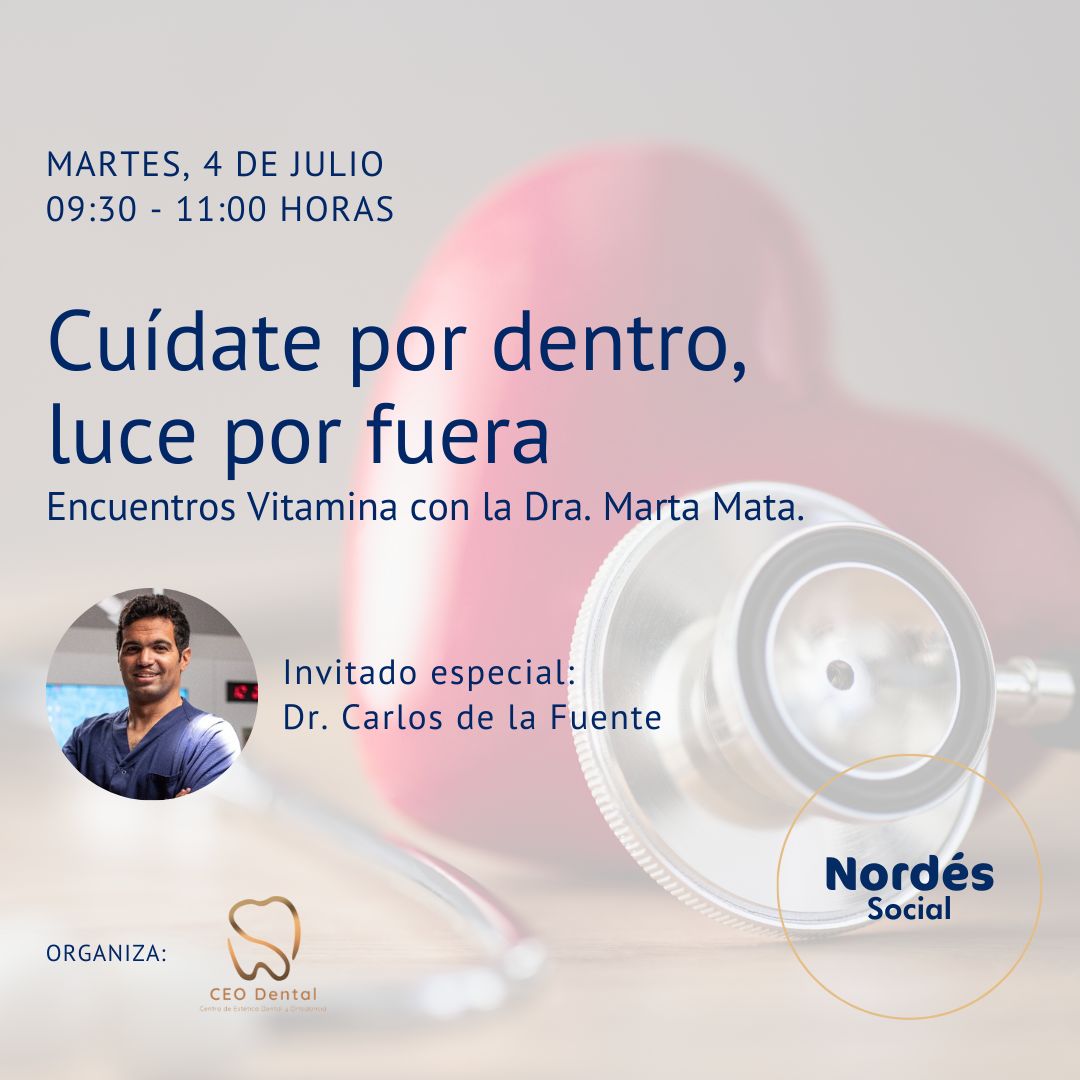 Encuentros vitamina con la Dra. Marta Mata: "Cuídate por dentro, luce por fuera"